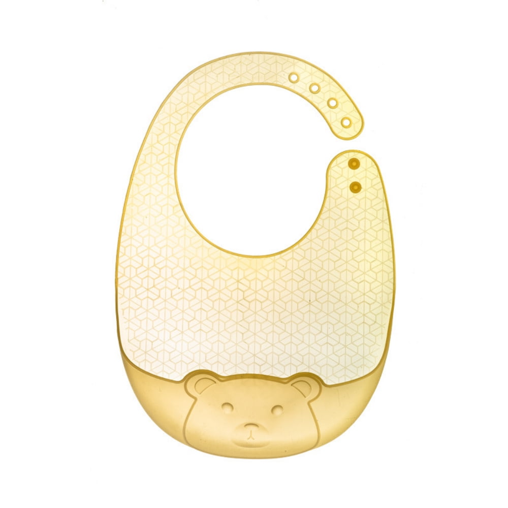 PEACNNG Baby Food Bibs Waterproof Silicone Bibs Kids Lunch Feeding ...