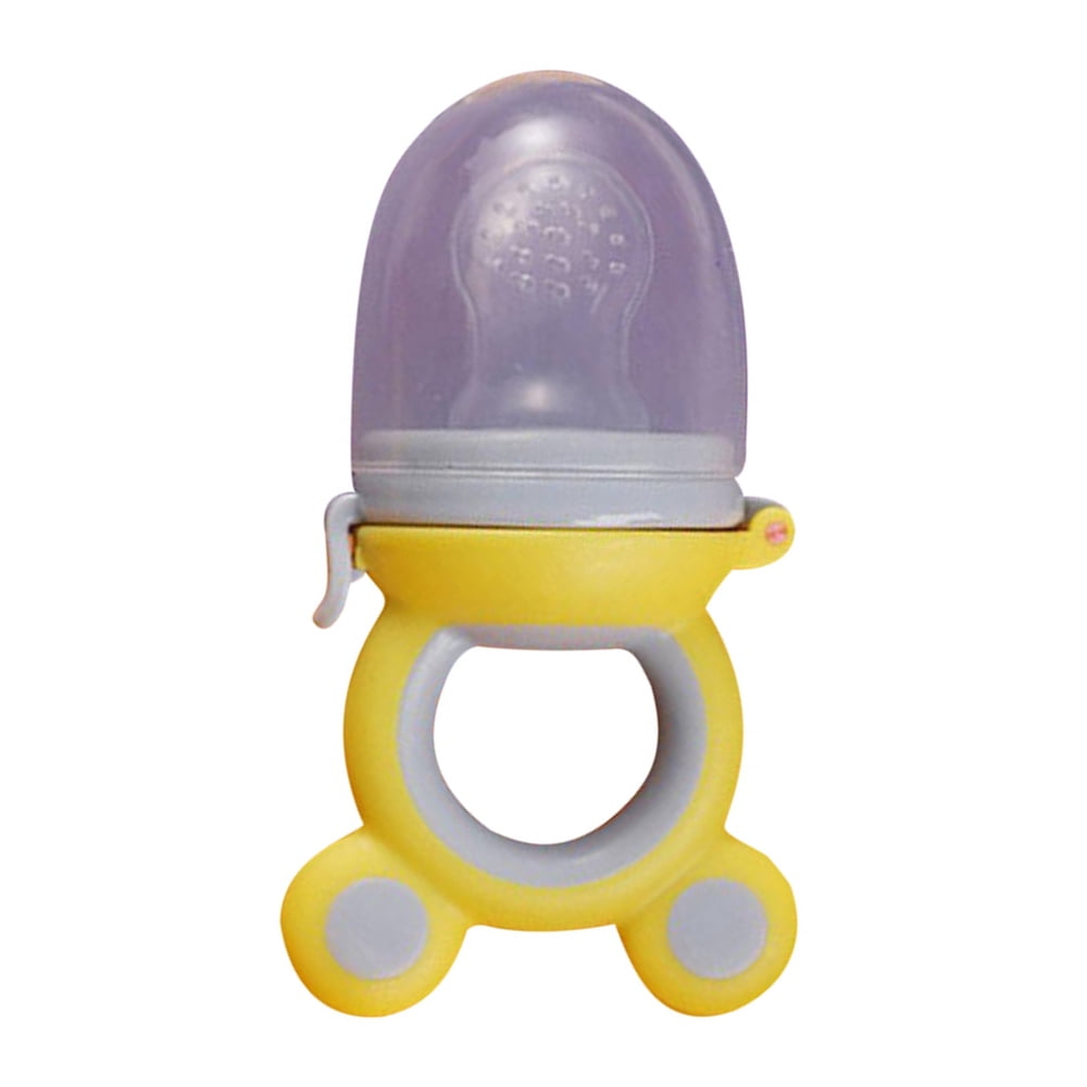 PEACNNG Baby Silicone Teether Pacifier Fresh Food Feeder Newborn ...