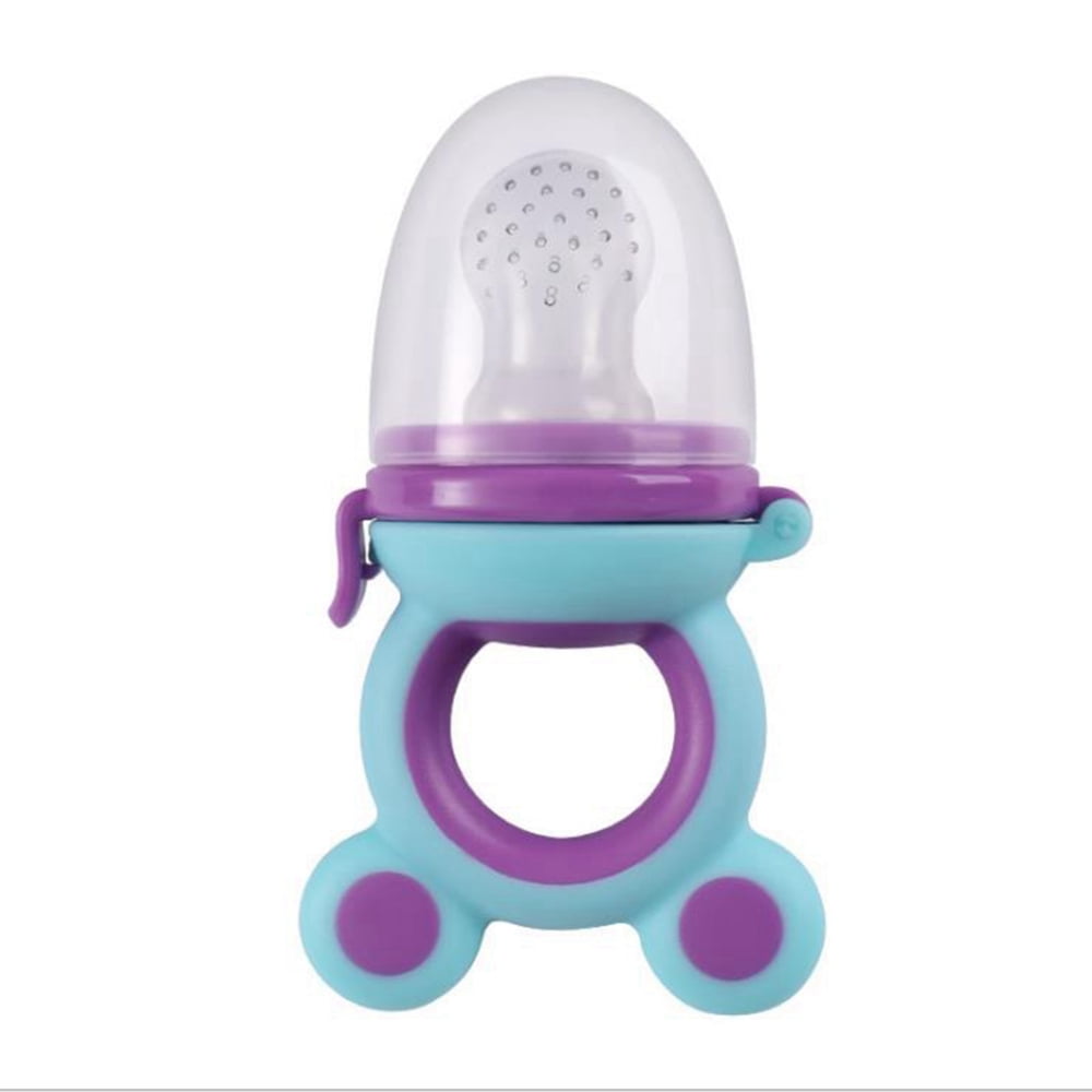 PEACNNG Baby Silicone Teether Pacifier Fresh Food Feeder Newborn ...