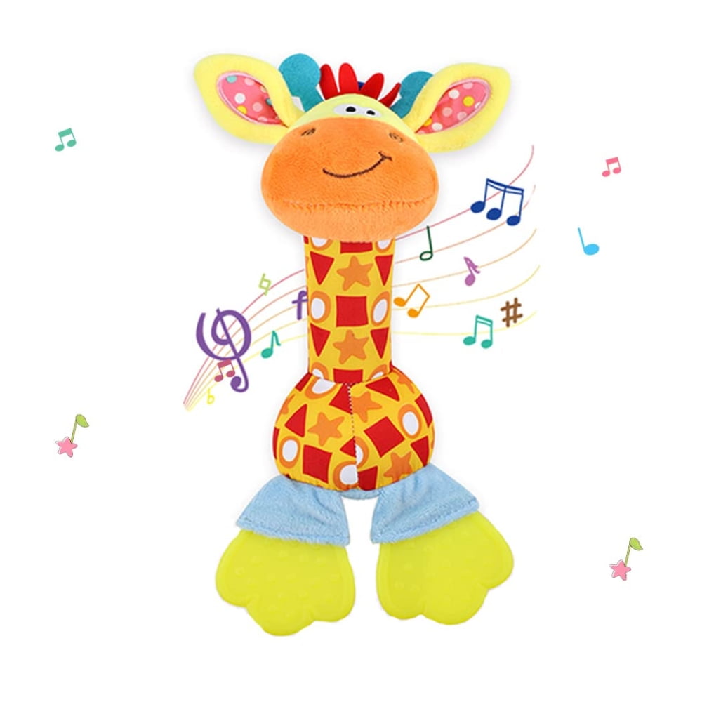 PEACNNG Baby Soft Rattles 0-6 Months, Baby Toys for Infant ...