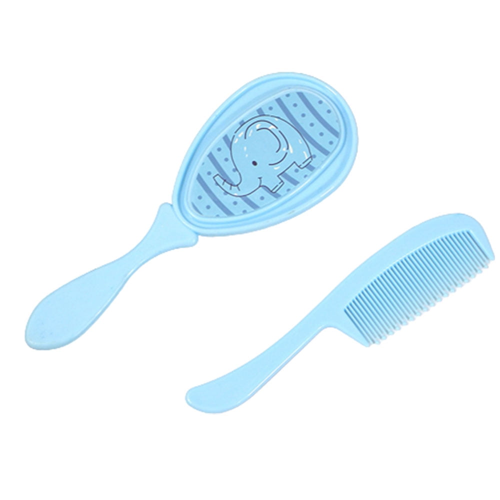PEACNNG Cartoon Baby Comb Set Soft Toddler Brush Comb Brush Cartoon ...