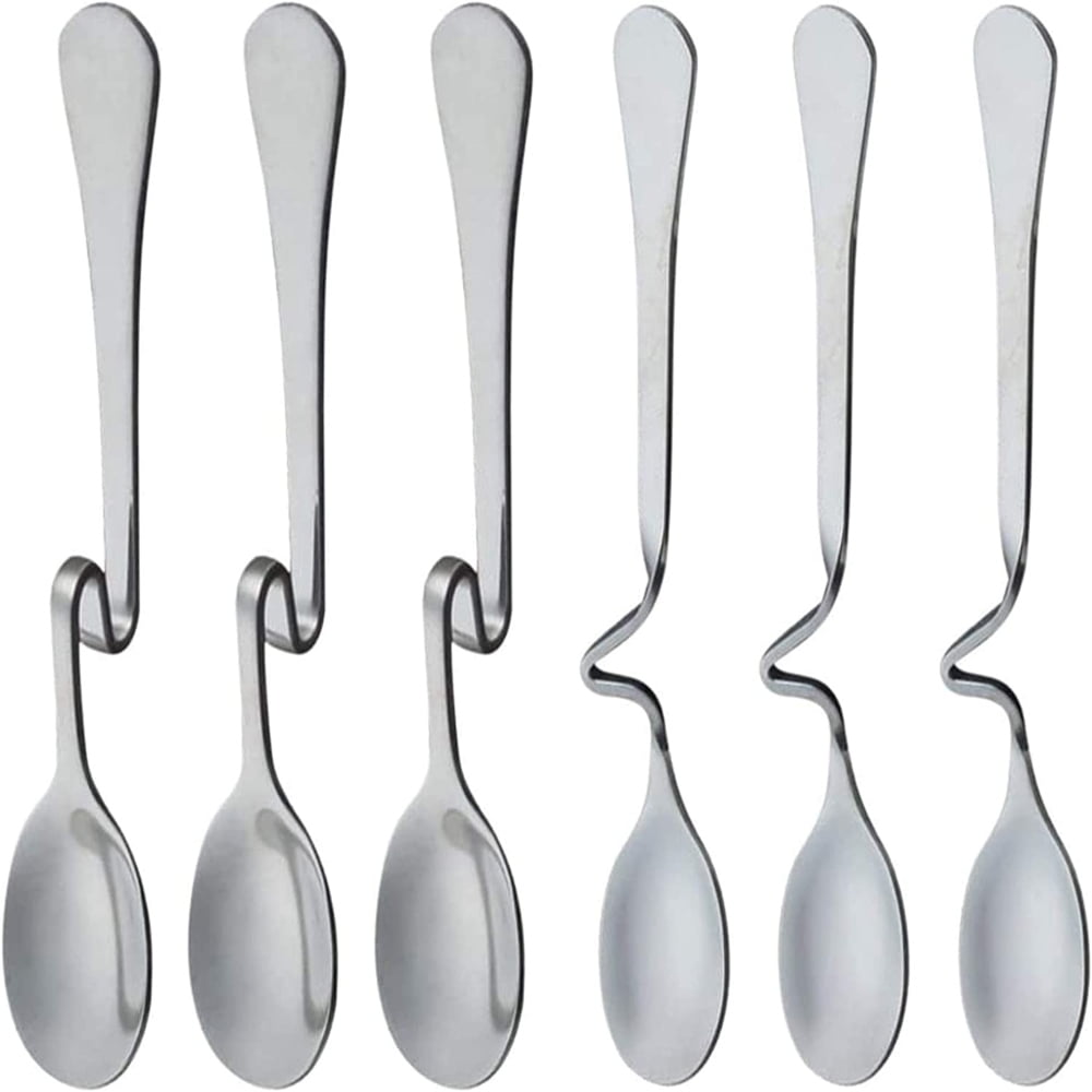 PEACNNG Coffee Spoon, 6-Set Vertical and Horizontal Hanging Coffee ...