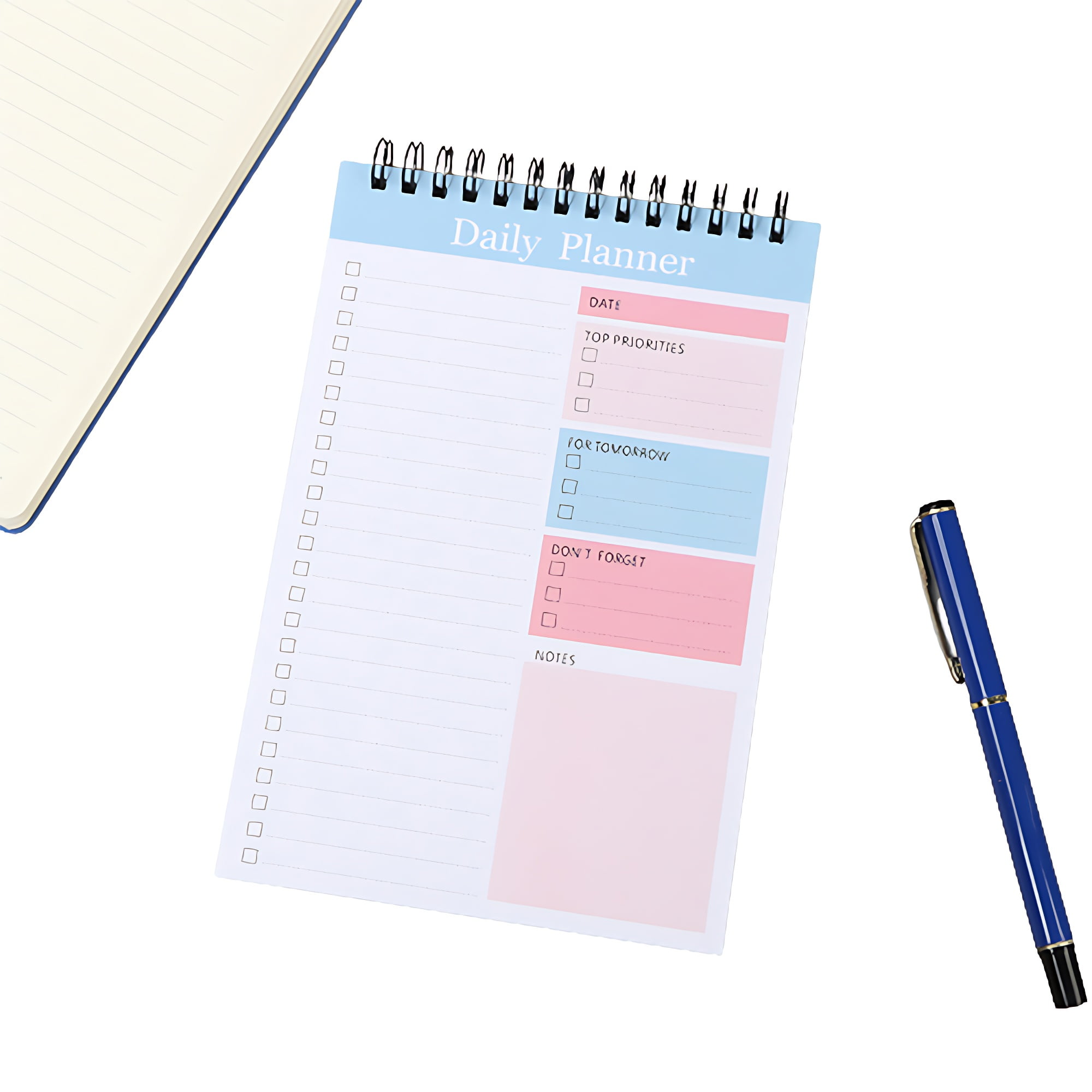 PEACNNG Color Daily Planner handbook suit flipping coil book thickened ...