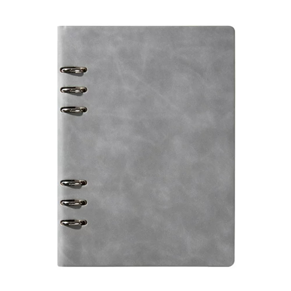 PEACNNG Creative A5 Notepad Loose-leaf Notebook 6 Round Ring Binder ...