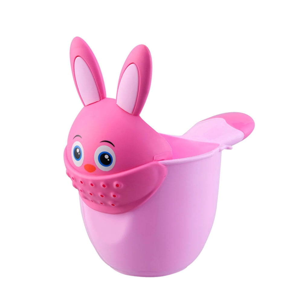 PEACNNG Cute Cartoon Baby Bath Caps Toddle Shampoo Cup Kids Bathing ...