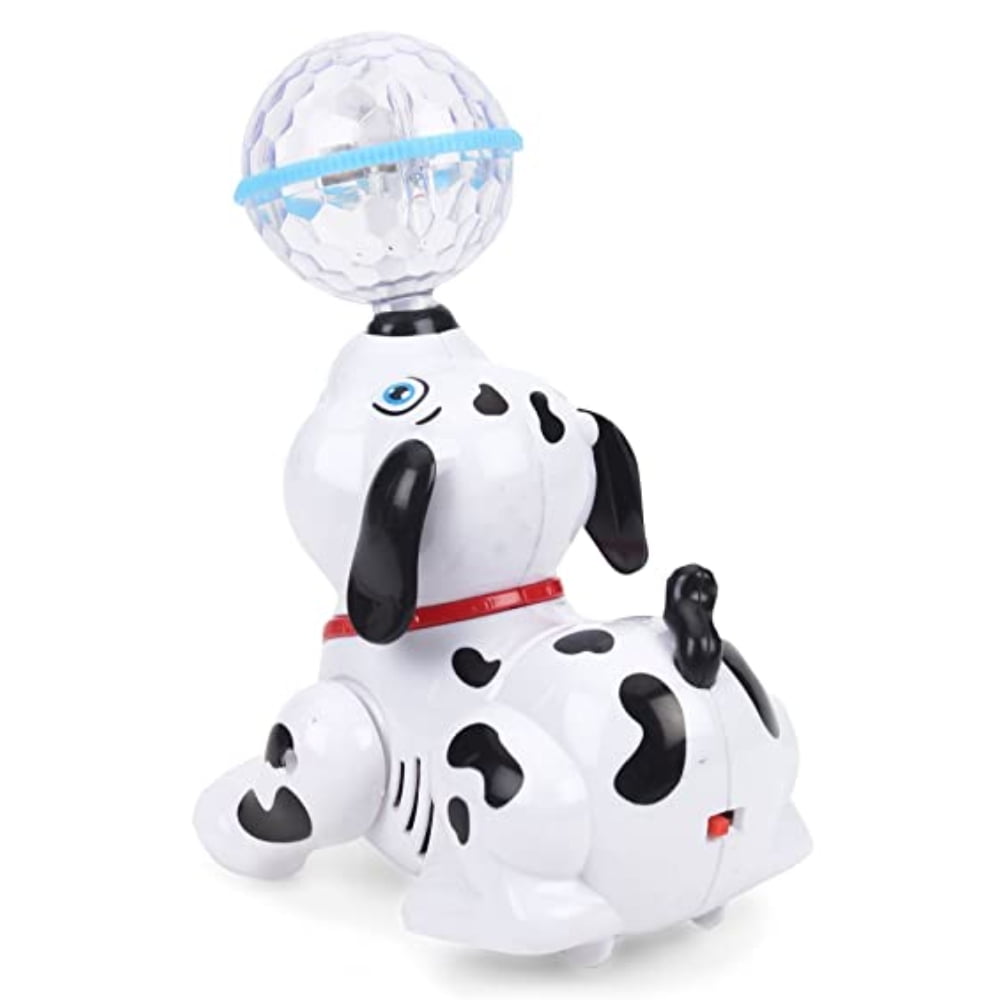 PEACNNG Dancing Dog Toys for Kids - 360° Body Spinning Dog Toy with LED ...