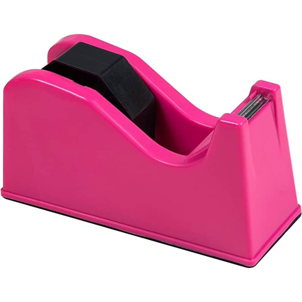 PEACNNG Desktop Tape Dispenser Adhesive Roll Holder with Weighted ...