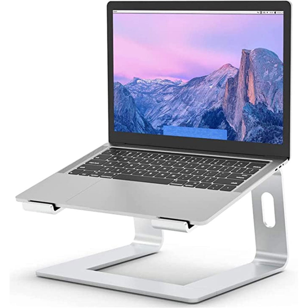 PEACNNG Laptop Stand Portable Aluminum Laptop Riser Compatible Notebook ...