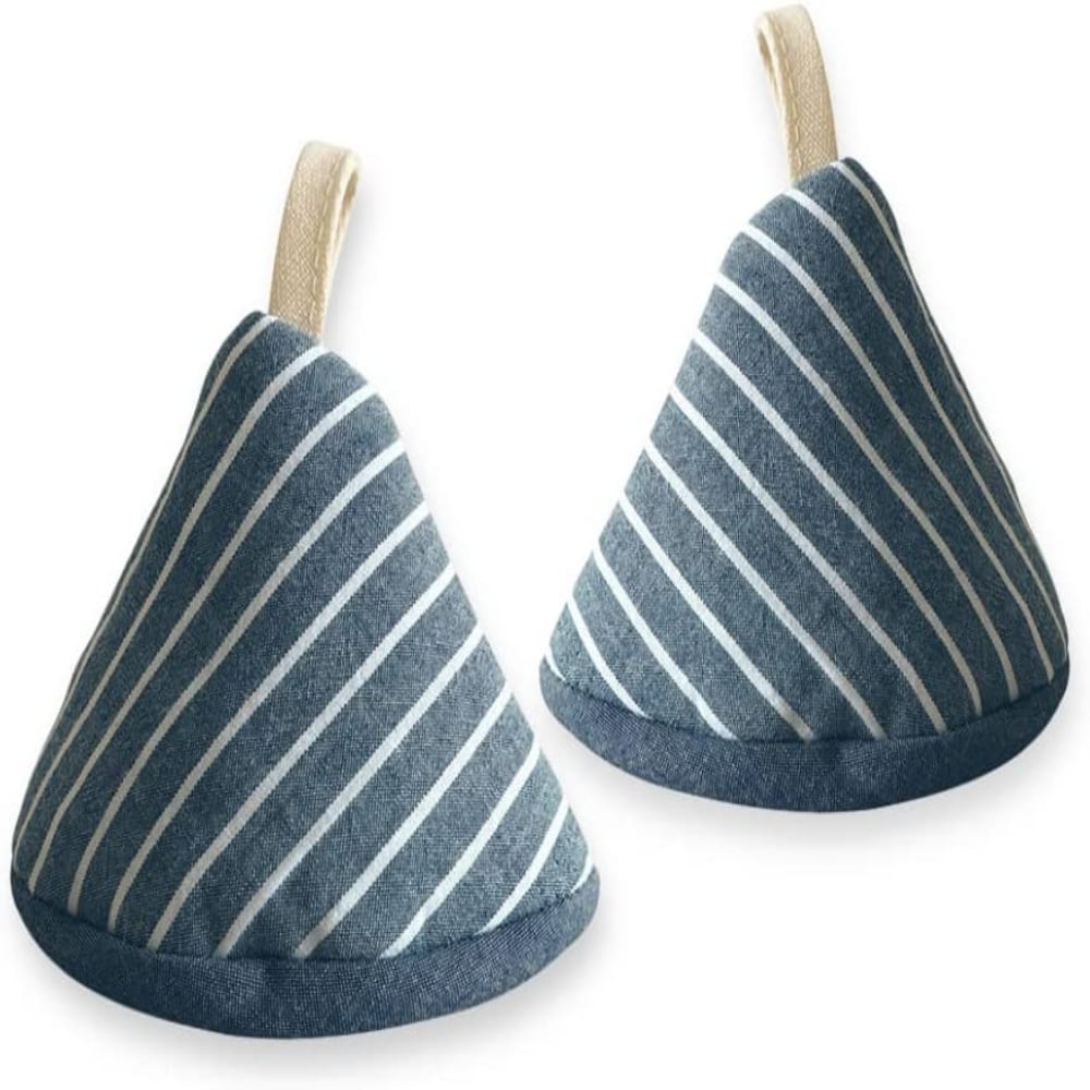 PEACNNG Mini Oven Mitts - Pot Holder - Insulated Gloves Heat Resistant ...