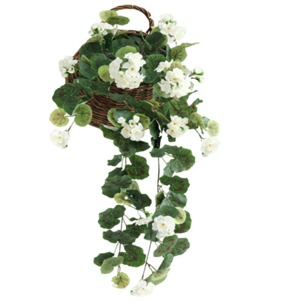 PEACNNG New Artificial White middle section - silk screen Flower ...