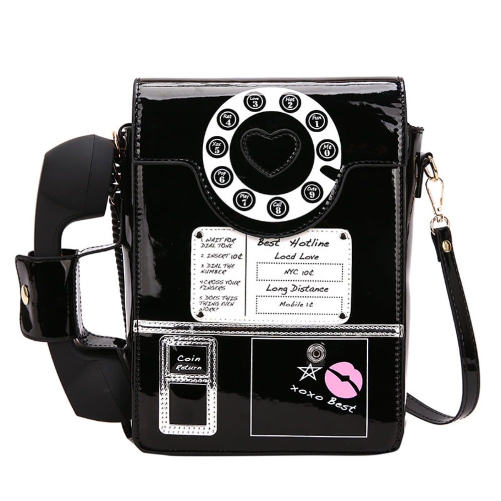 PEACNNG New Digital telephone bag cute funny personality Women ...