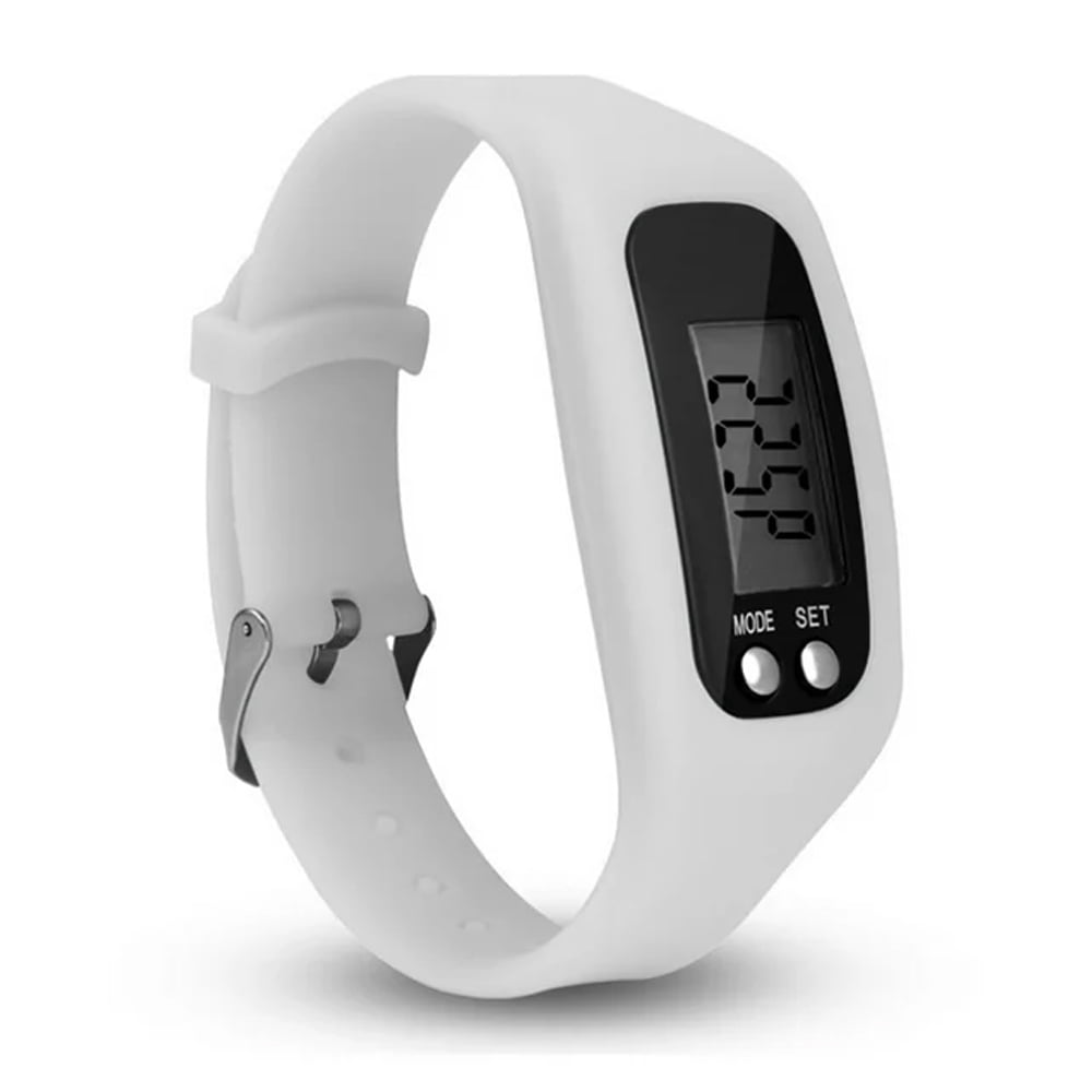 PEACNNG Pedometer Watch with LCD Display Simple Operation Walking ...