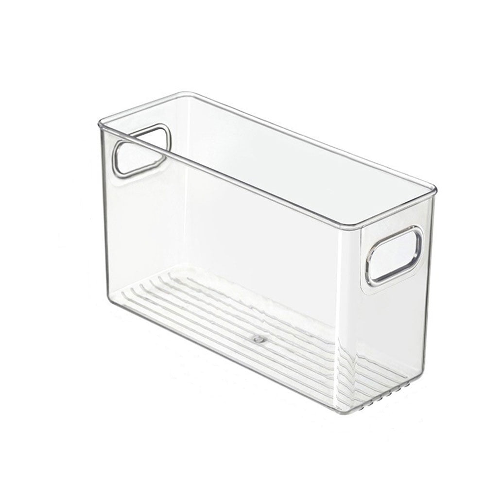 PEACNNG Plastic Storage Container with Handles for Organization in ...