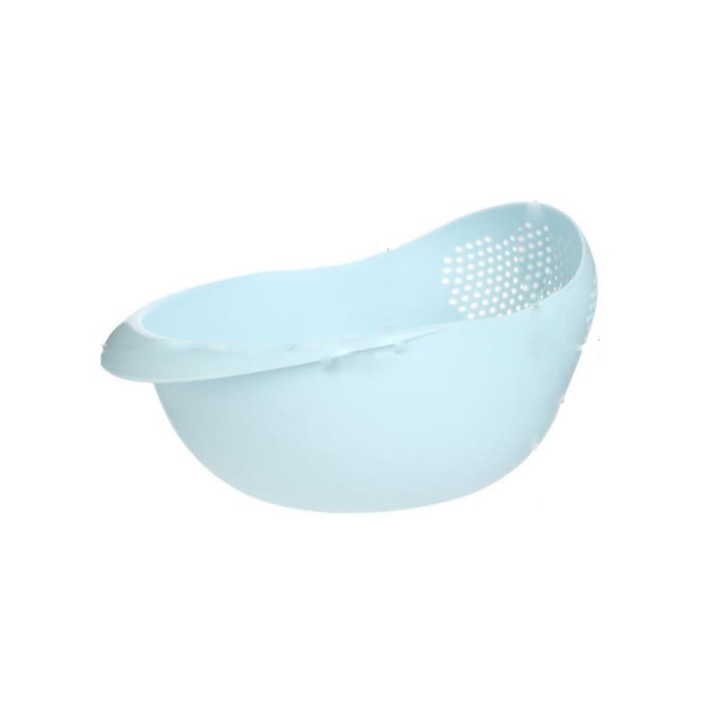 PEACNNG Rice Sieve Plastic Colander Kitchen Drain Basket with Handles ...