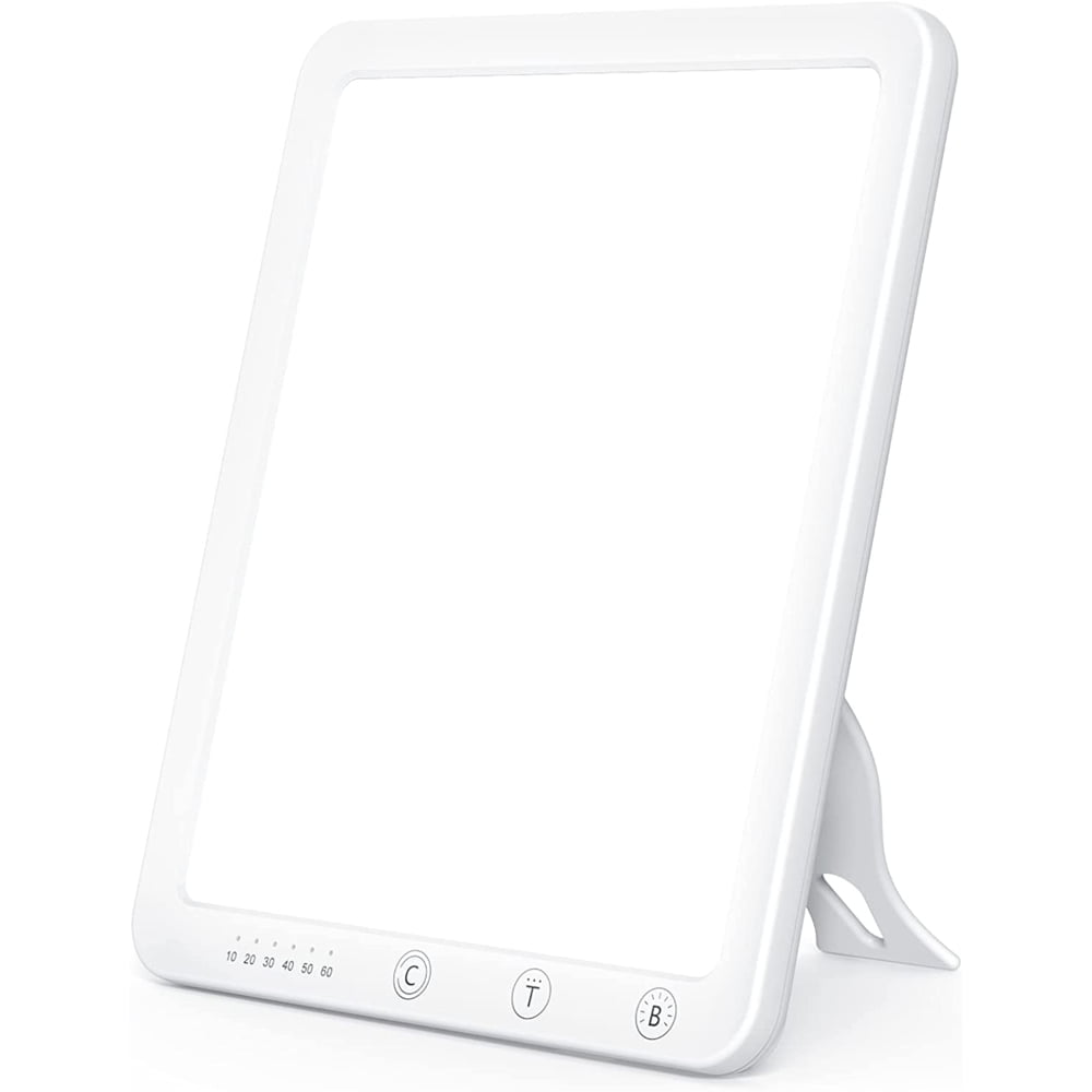 PEACNNG Sad Light Therapy Lamp, 10,000 Lux Daylight Lamp with 6 Timer ...