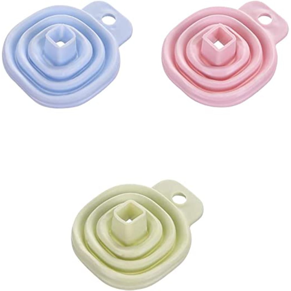 PEACNNG Small Kitchen Funnel Strainer Kitchen Dispensing Liquid Funnel ...