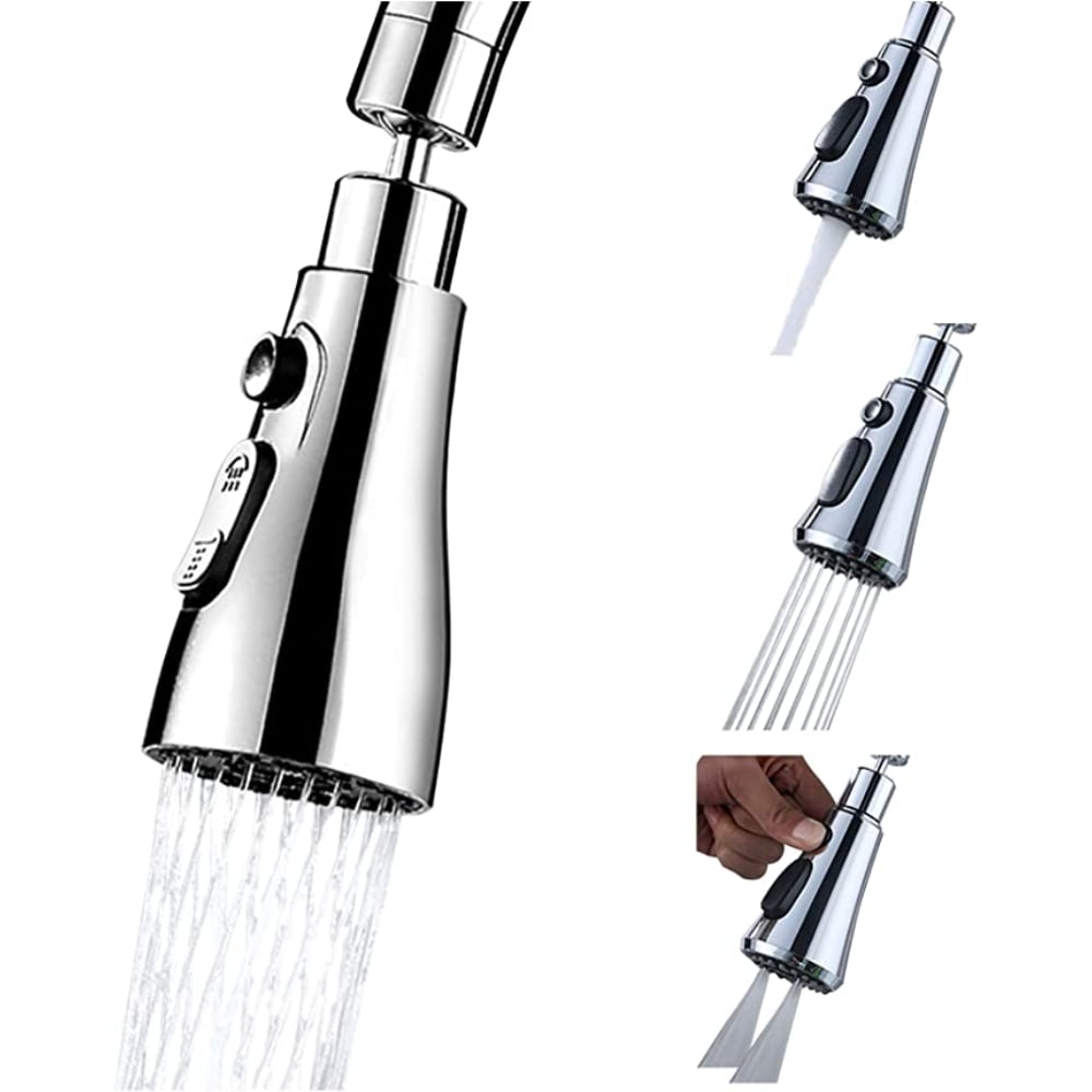 PEACNNG Splash-proof shower head in the kitchen, supercharged, small ...