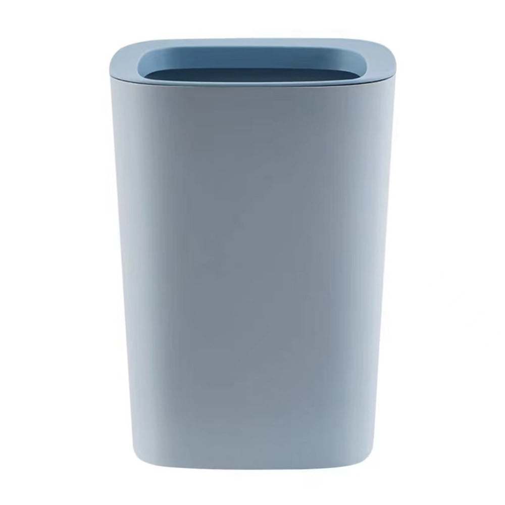 PEACNNG Square Pressure Ring Trash Can - Simple and Spacious ...