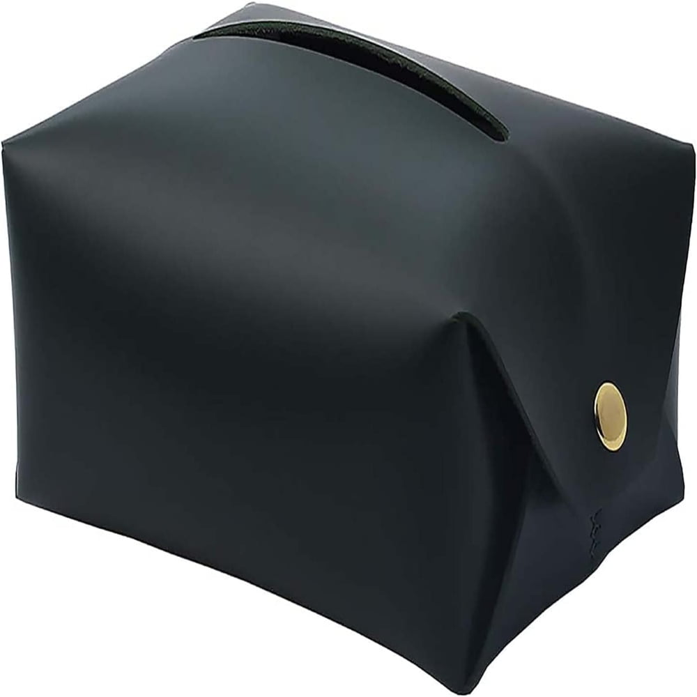 PEACNNG Tissue Box, Black Tissue Holder Box, Large Size Rectangular ...