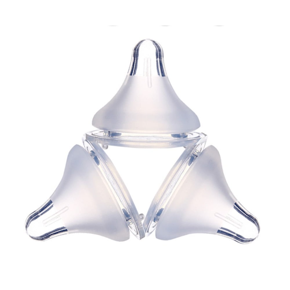 PEACNNG Wide-caliber frosted pacifier wide-mouth breast milk real sense ...