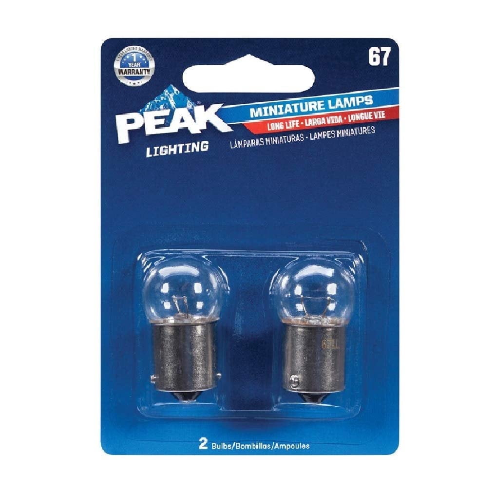 PEAK 67ll-bpp Automotive Miniature Lamp, 13.5 V - Walmart.com