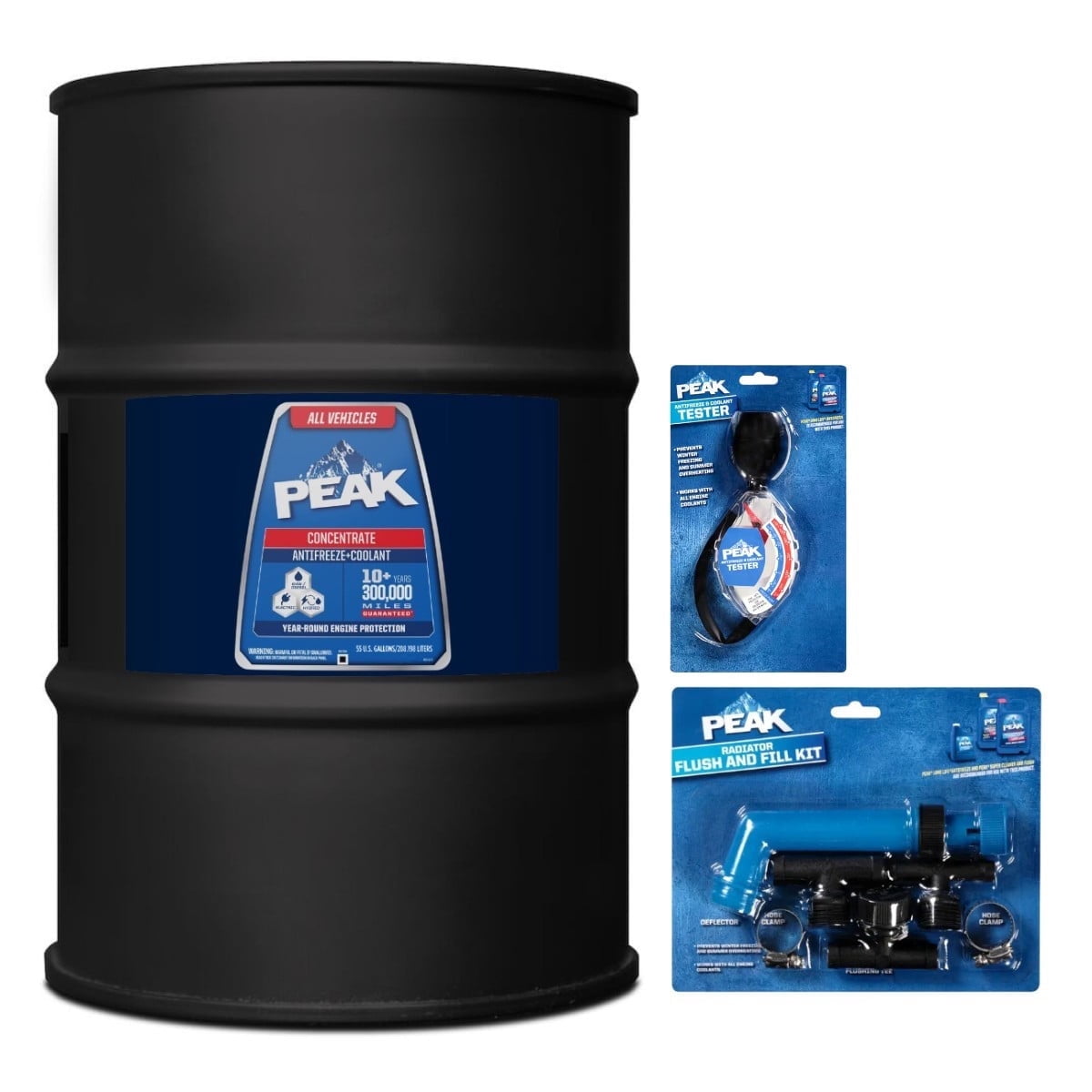 PEAK Antifreeze/Coolant, Concentrate for All Gas/Diesel, Electric ...
