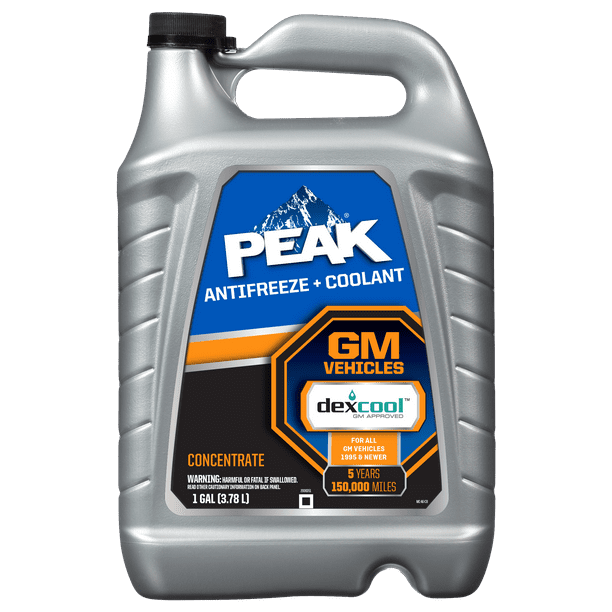 PEAK® Dexcool® Full Strength Antifreeze + Coolant - Walmart Business ...