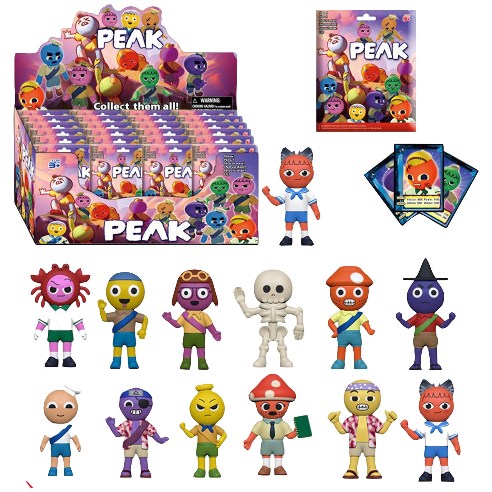 PEAK Figure Toy Blind Box,,3D Figurine Model Collection Display ...