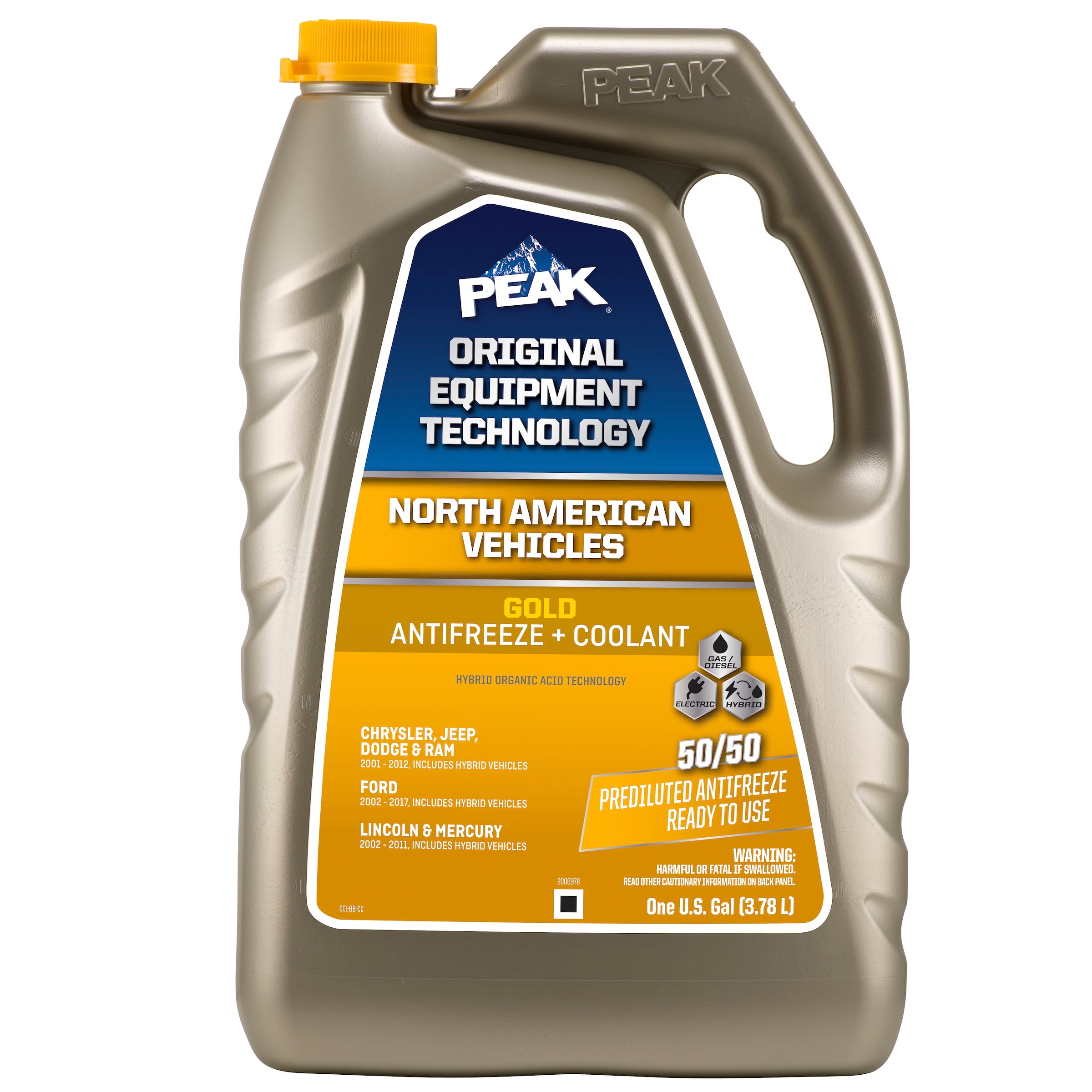 PEAK Gold Antifreeze Coolant for North American Nepal | Ubuy