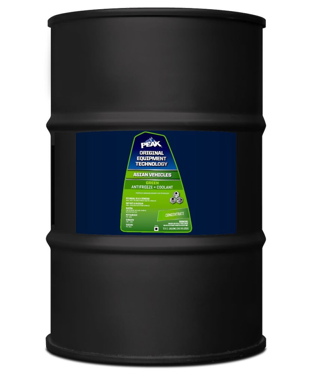 PEAK Original Equipment Technology Asian Vehicles Antifreeze + Coolant ...