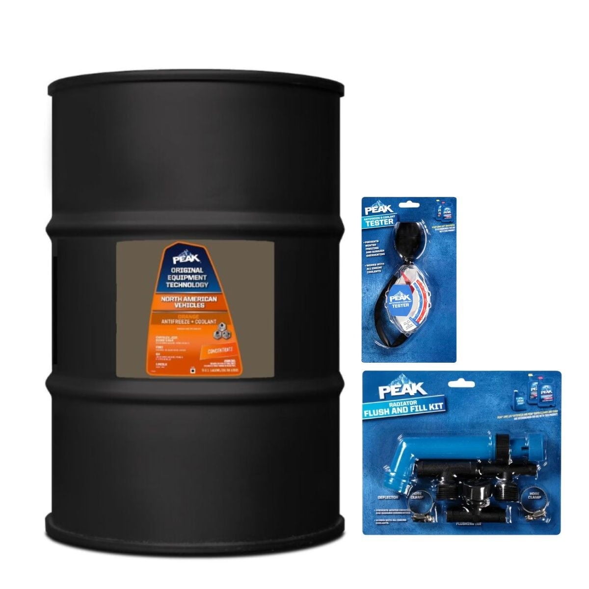 PEAK OET North American Antifreeze/Coolant, Concentrate Orange OAT ...