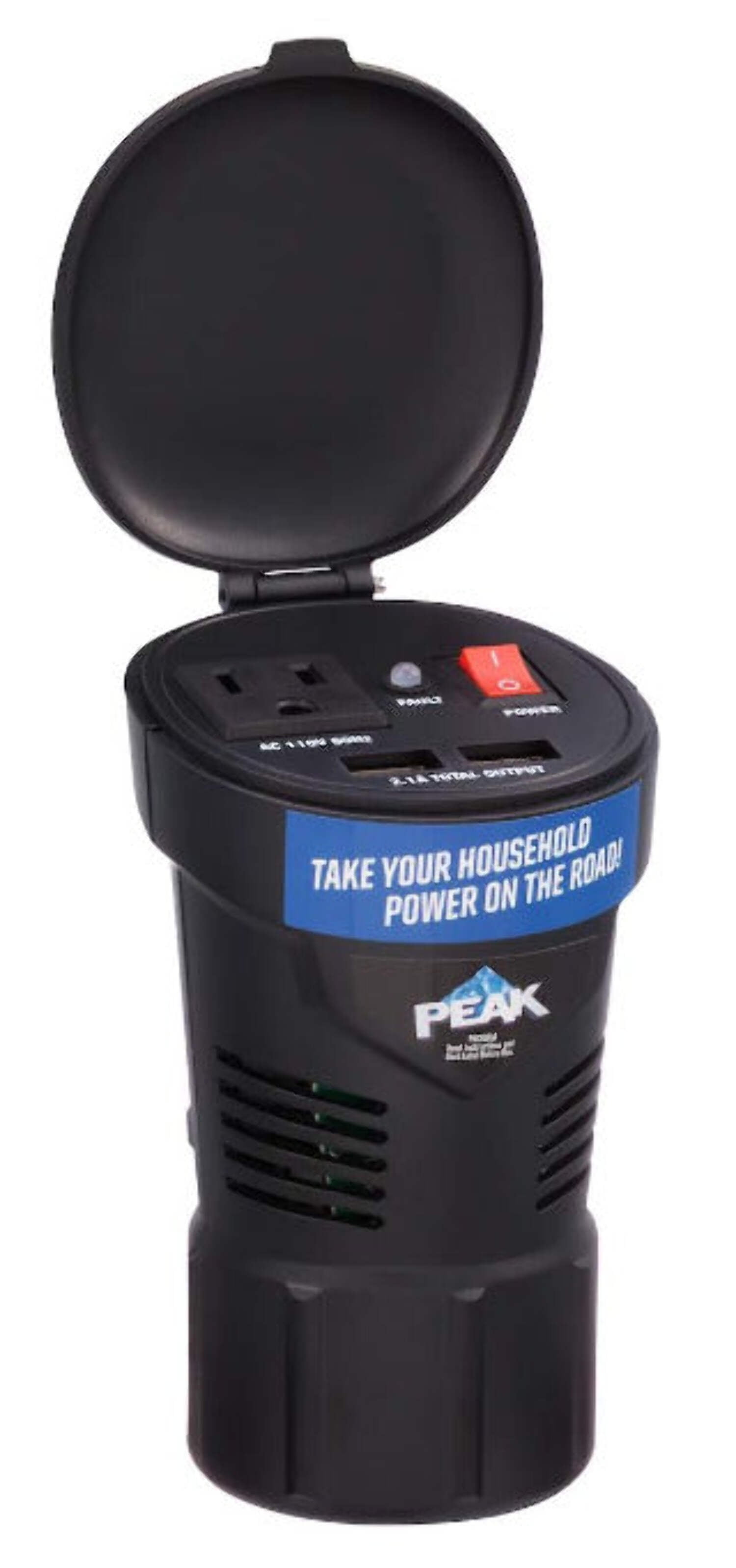 PEAK (PKC0BM) 150 Watt Cup/Can Power Inverter - Walmart.com