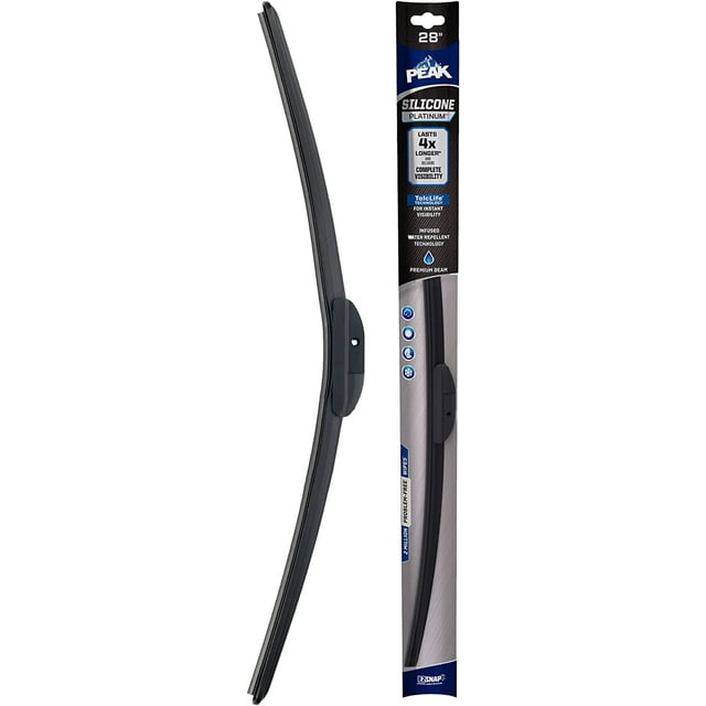 PEAK Silicone Platinum 28" Front Windshield Wiper Blade, Replacement ...