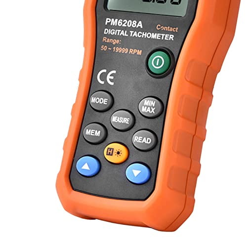 PEAKMETER PM6208A Digital Speedometer with Engine Tachometer Tester ...