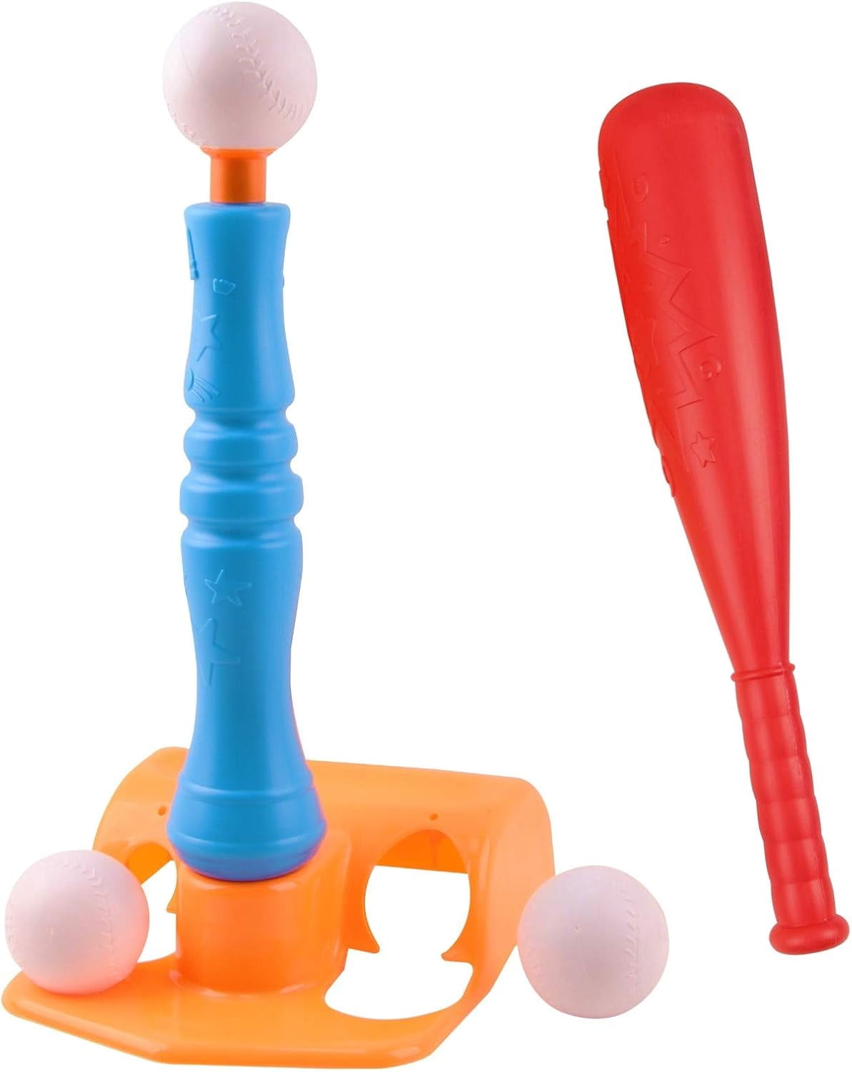 PEAKTREND T-Ball Set for Toddlers & Kids Baseball Tee Game Includes 1 ...
