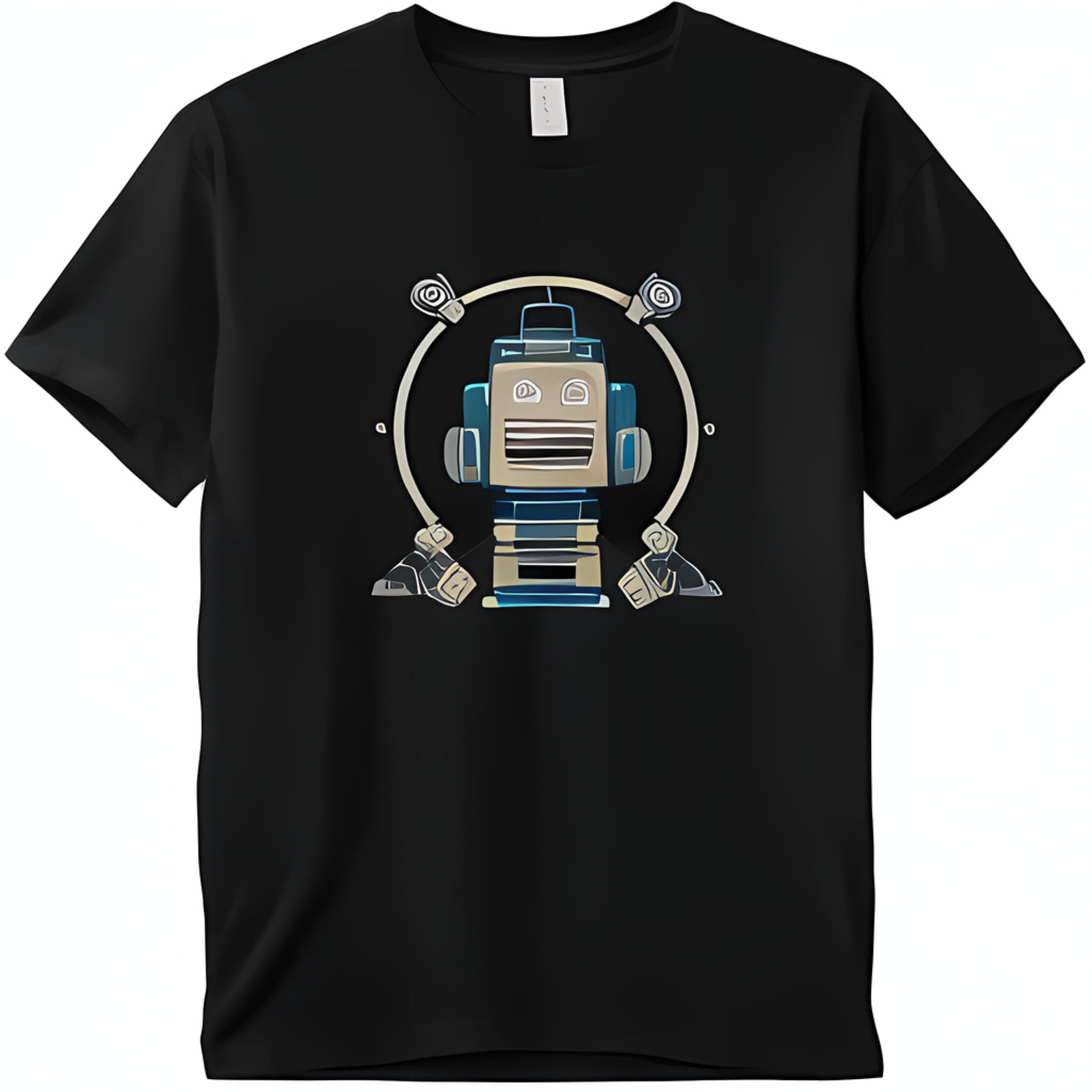 PEAMesity Retro Gaming Controller Black T-Shirt Vintage Font Design ...