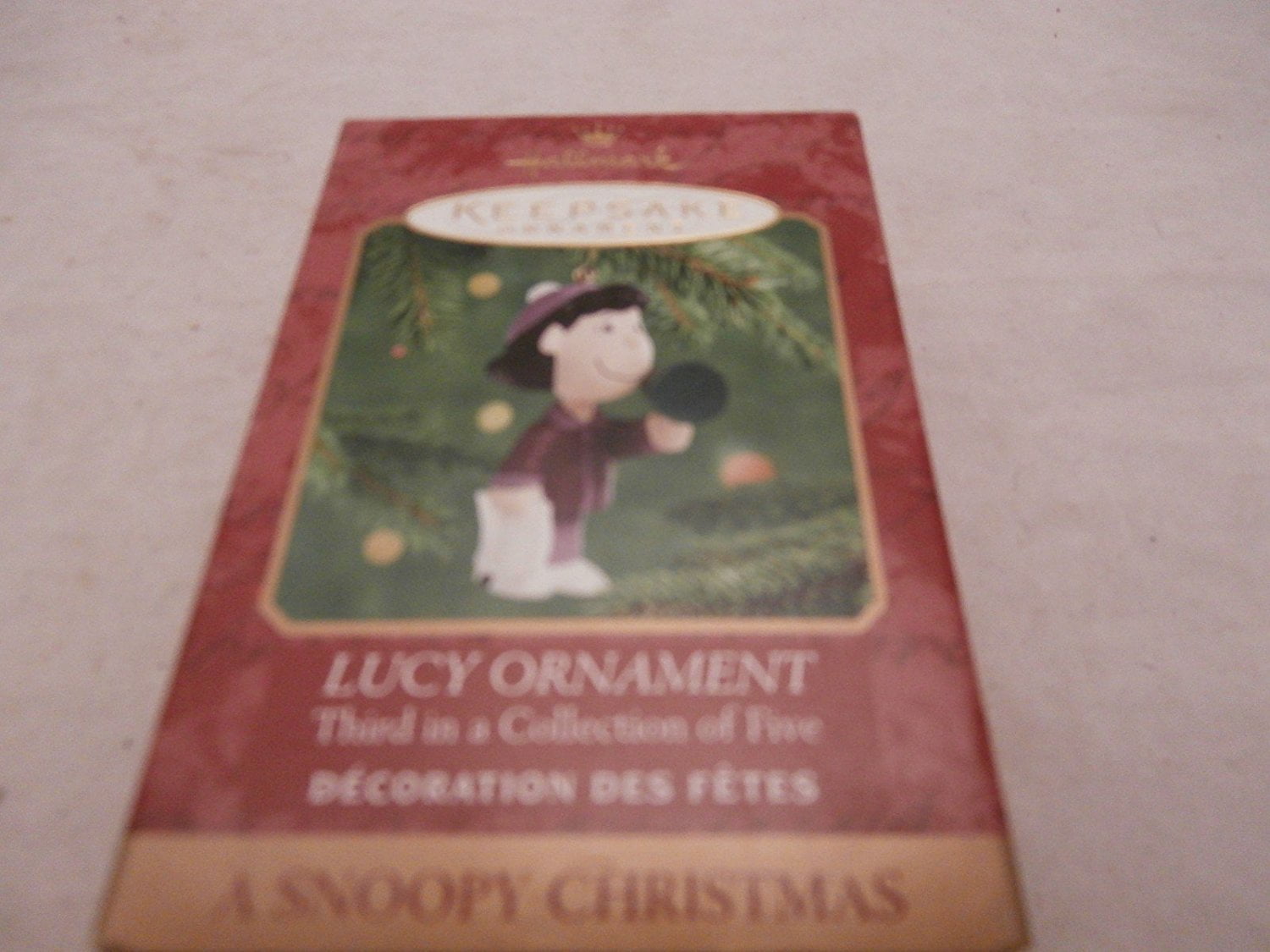 PEANUTS - LUCY 2000 Hallmark Ornament QRP4174 - Walmart.com