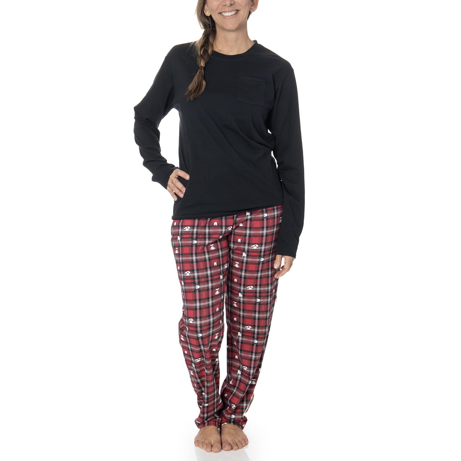 PEANUTS Snoopy Family Matching Pajamas Holiday Festive Nightwear ...