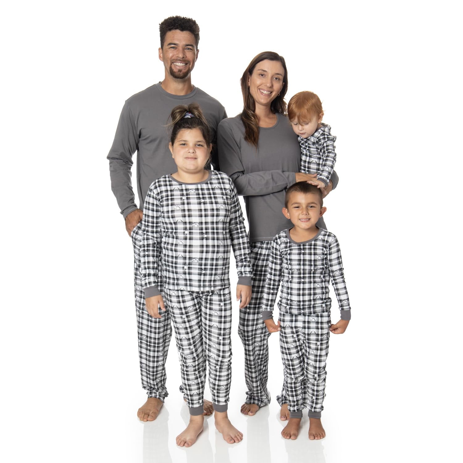 PEANUTS Toddler Boys Girls Snoopy Family Matching Pajamas Sleepwear 2-Piece Sets for Christmas ...