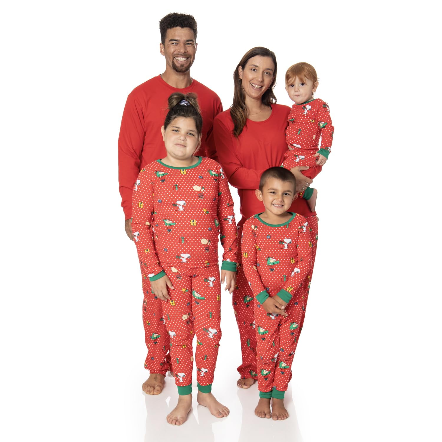 PEANUTS Toddler Boys Girls Snoopy Family Matching Pajamas Sleepwear 2 ...