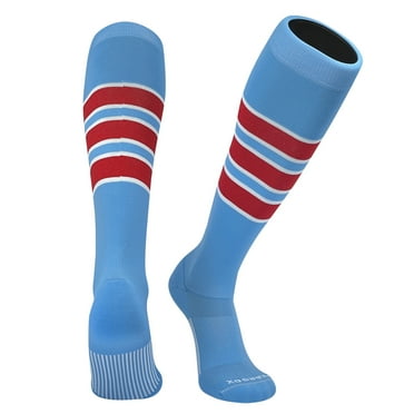 PEAR SOX OTC Baseball Softball Stirrup Socks (E, 7in) Navy, Orange ...