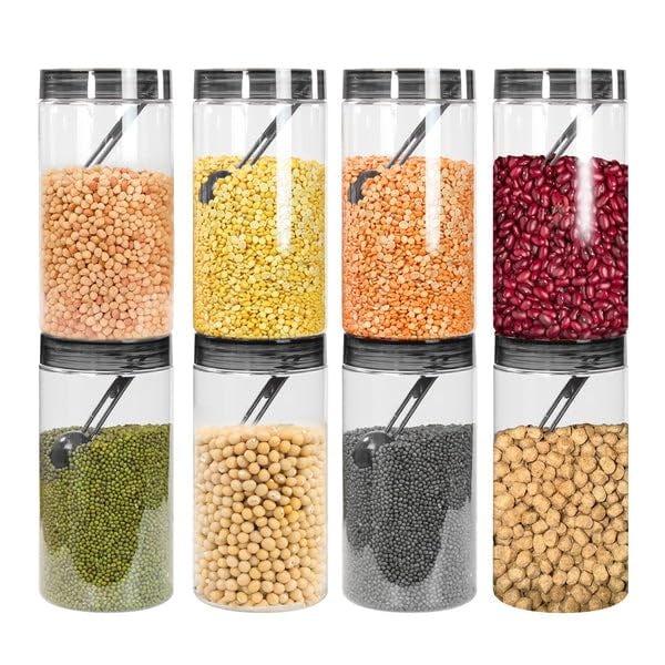 PEARLPET Tiffany Plastic Containers for Kitchen Storage Plastic ...