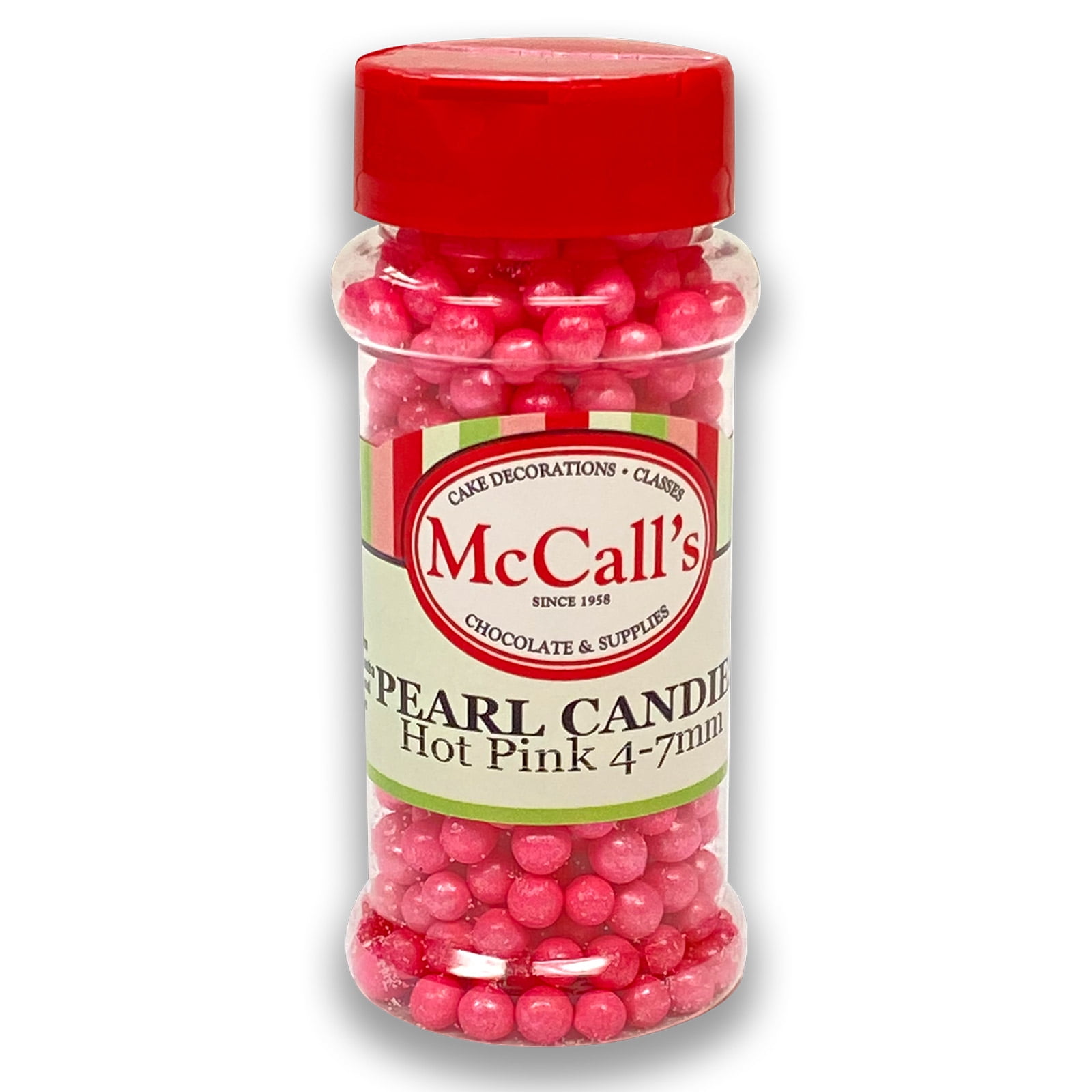 PEARLS CANDIES 7 MM HOT PINK 85 g - Walmart.com