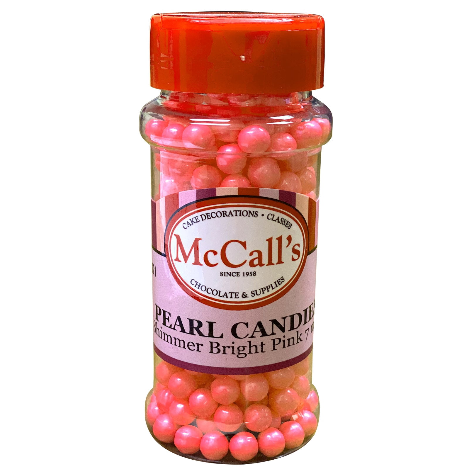 PEARLS CANDIES 7 MM SHIMMER BRIGHT PINK 85 g - Walmart.com