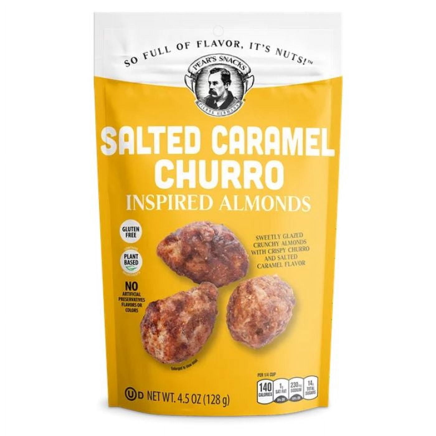 PEARS SNACKS ALMONDS SLTD CRML CHRRO 4.5 OZ - Pack of 6 - Walmart.com