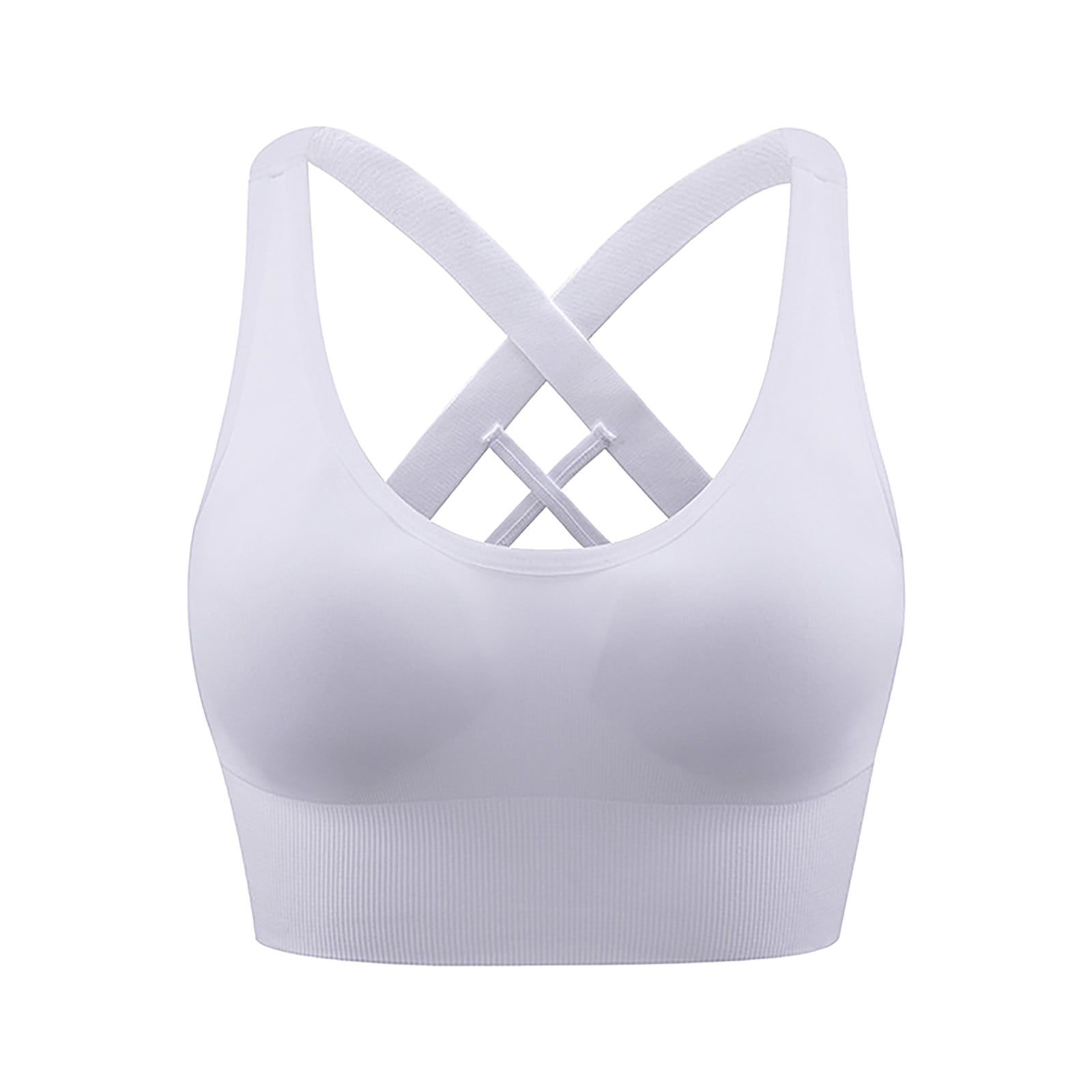 PEASKJP Bras For Women Compression Wirefree High Support Bra for Women ...