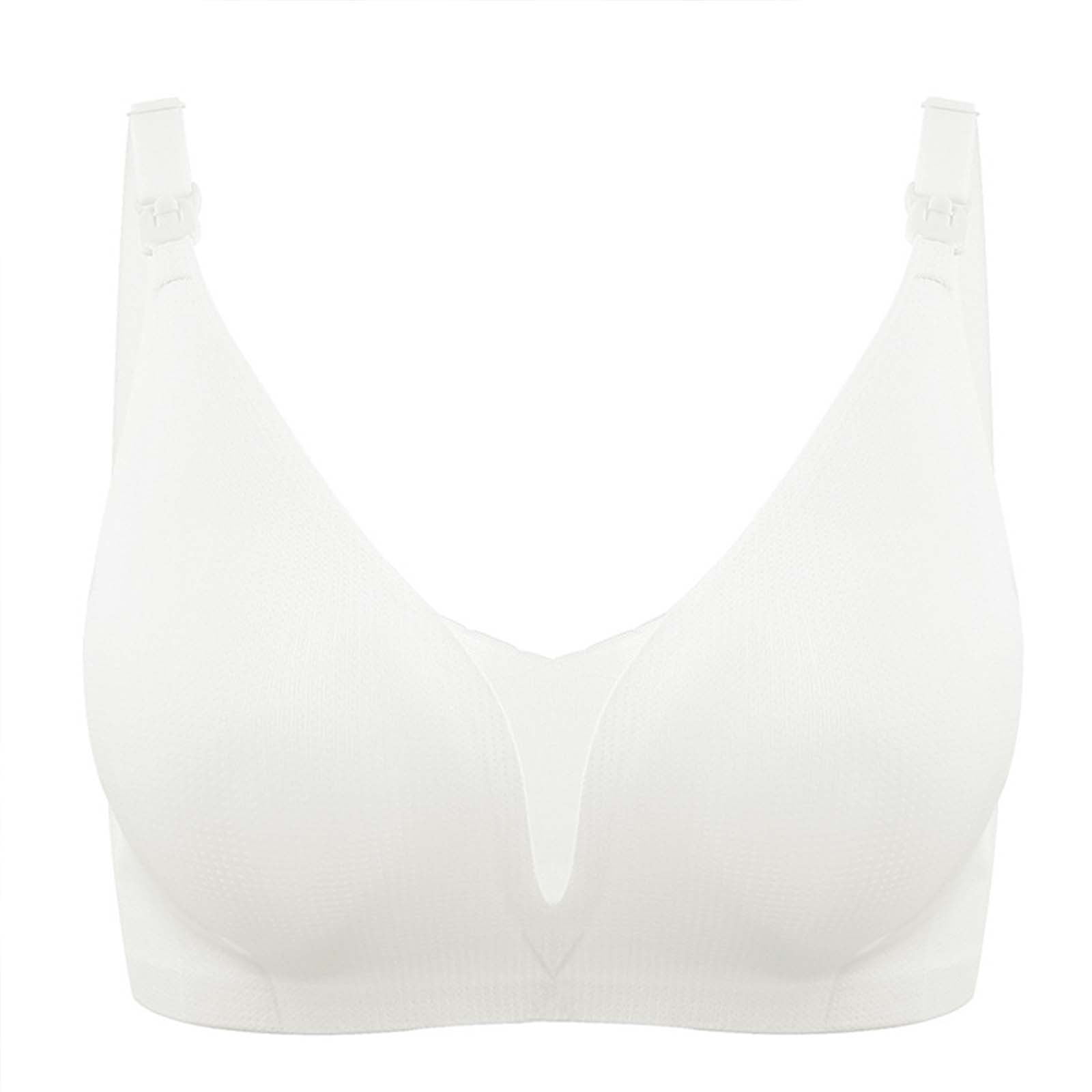PEASKJP Bras for Women Full Coverage Women's Full Figure Front Closure ...