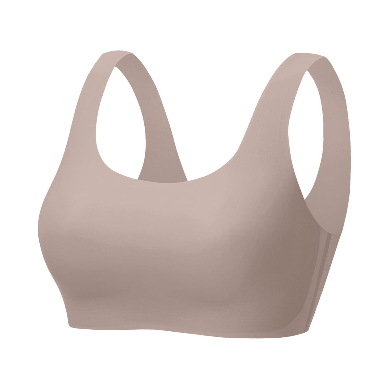 PEASKJP Bras for Women Push-Up Seamless Bralette Padded Stretch ...