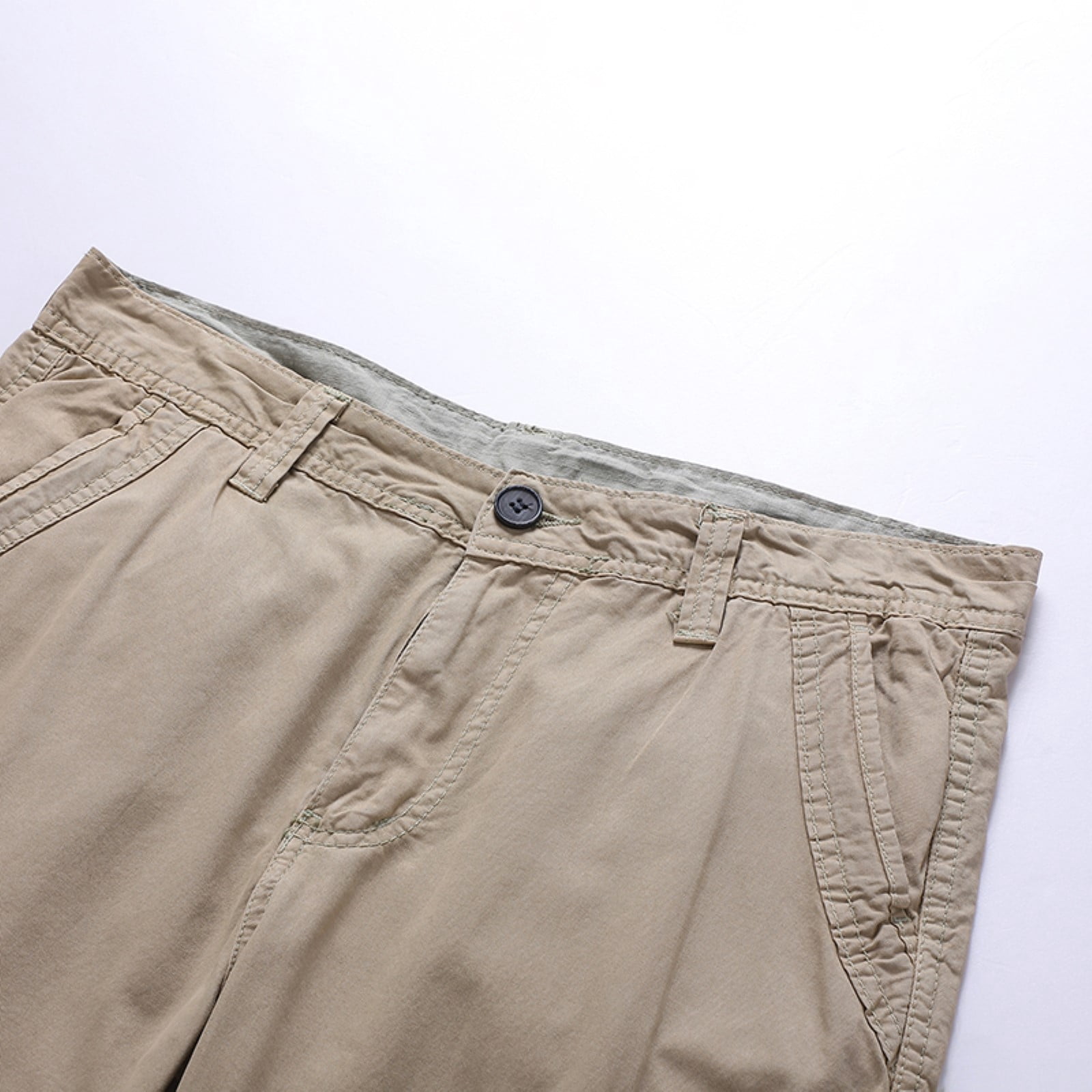 PEASKJP Cargo Shorts for Men Men's Active Normal Waist Loose Multi ...