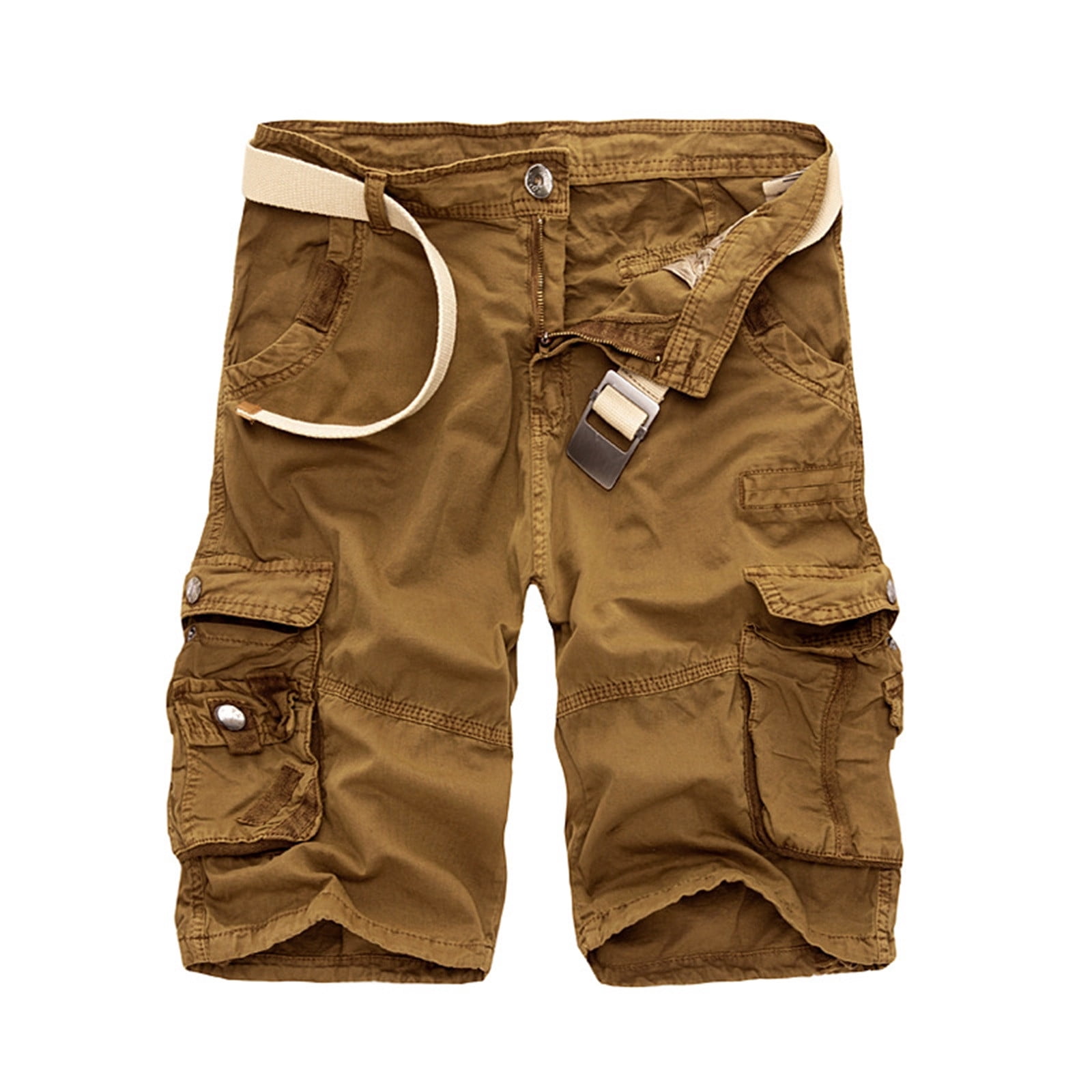 PEASKJP Cargo Shorts for Men Men's Lightweight Cargo Shorts with ...